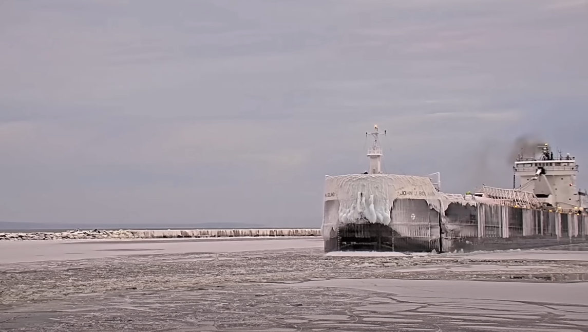 John J Boland arrives in Superior 01/21/2024